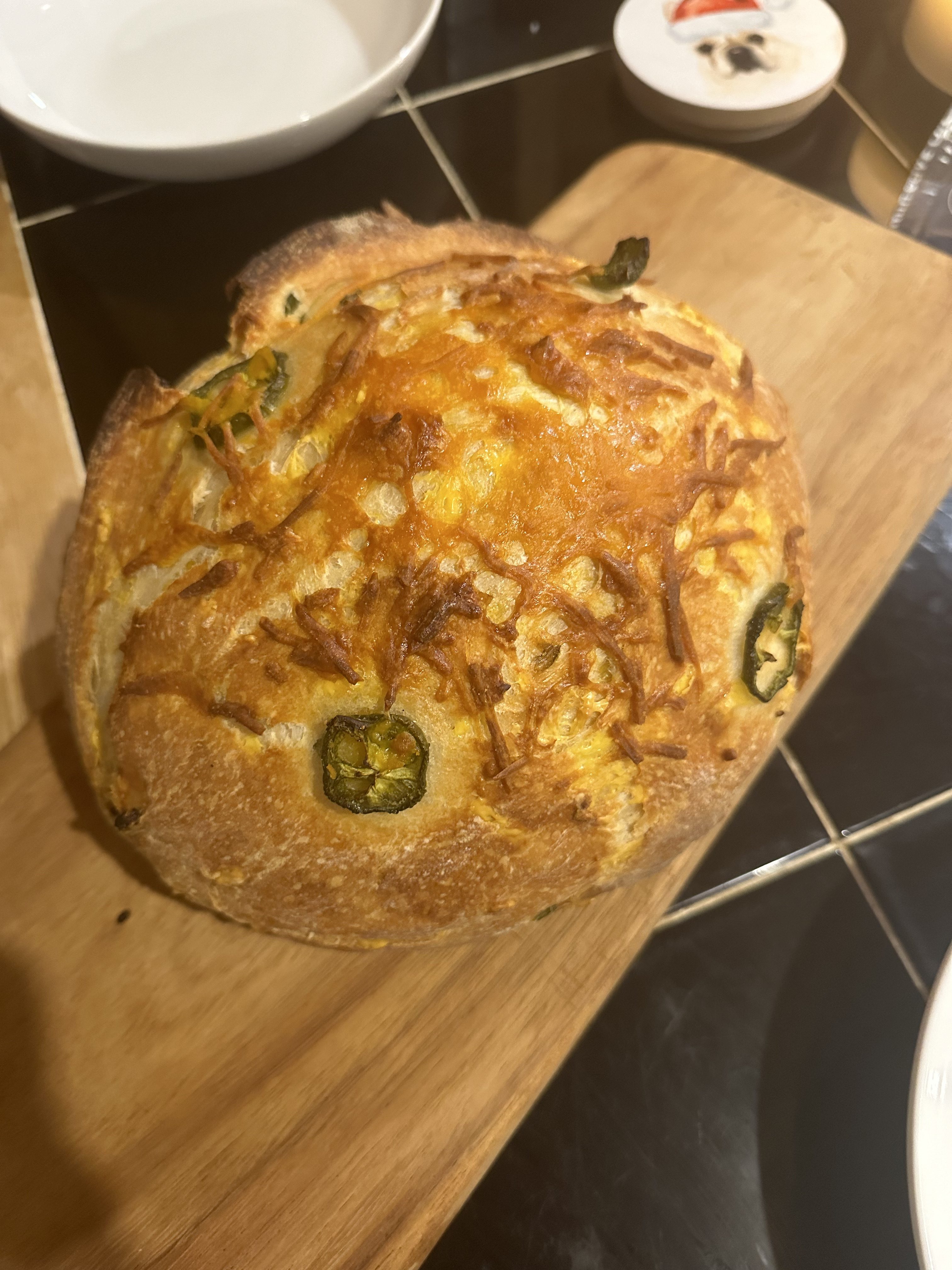 Cheesy Jalapeno Bread Recipe - Cassie DeNisco